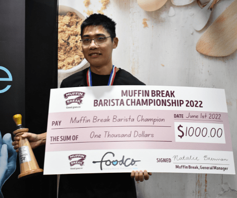 WINNER ANNOUNCED: 2022 Barista Championship ~ Muffin Break Australia